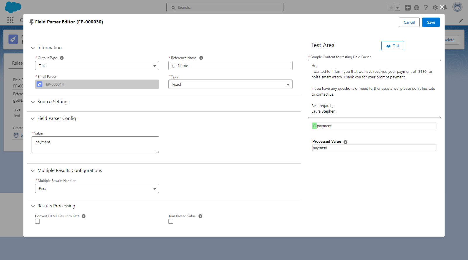 Create Field Parser of type FIXED - CTK Email Parser Create Field Parser of type FIXED - CTK Email Parser